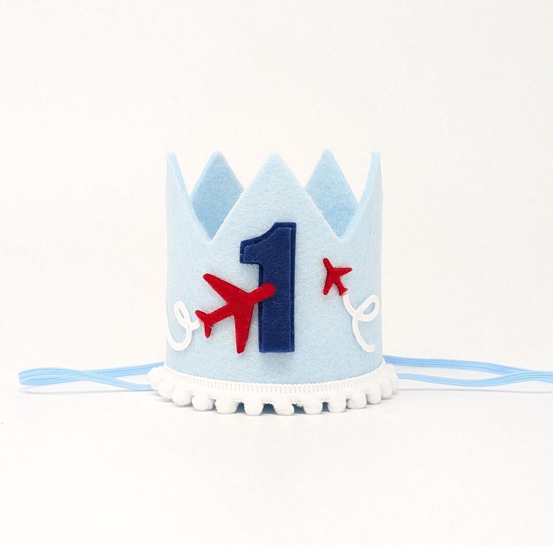 Airplane Birthday, Airplane Party Theme, Airplane Birthday Crown ...