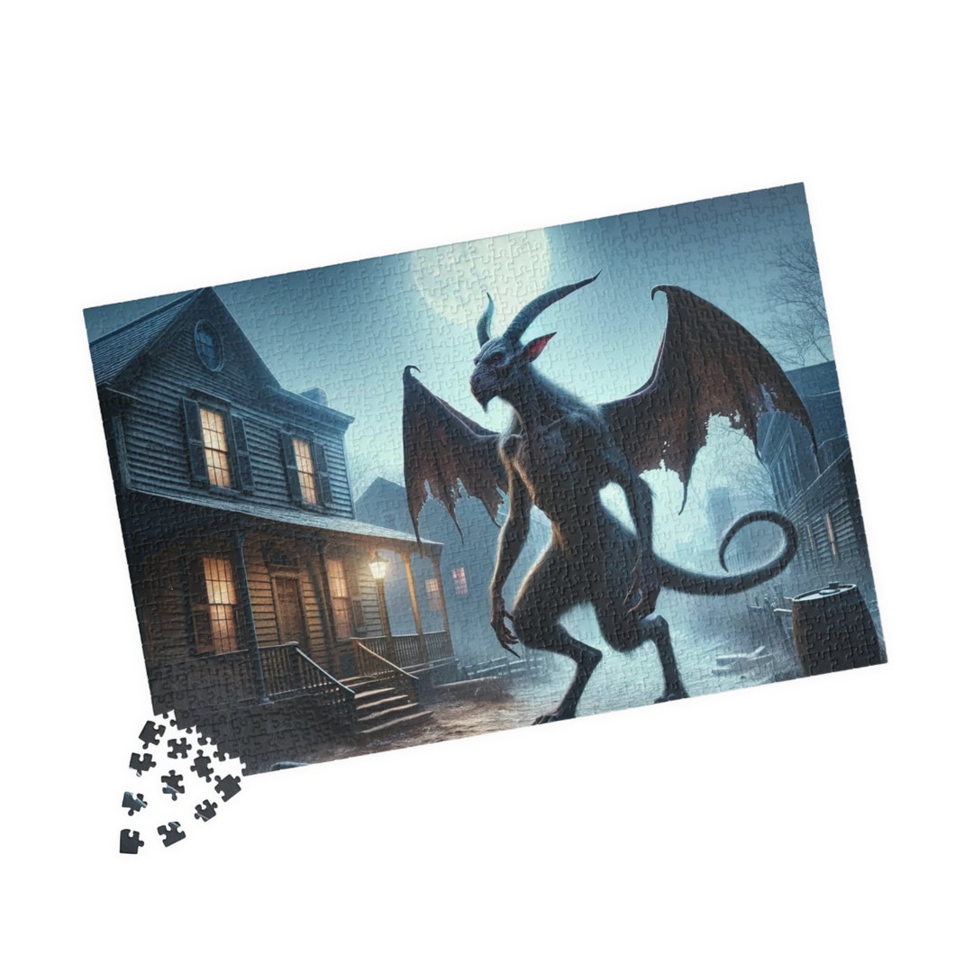 Cryptid Collection: the Jersey Devil Puzzle - Etsy