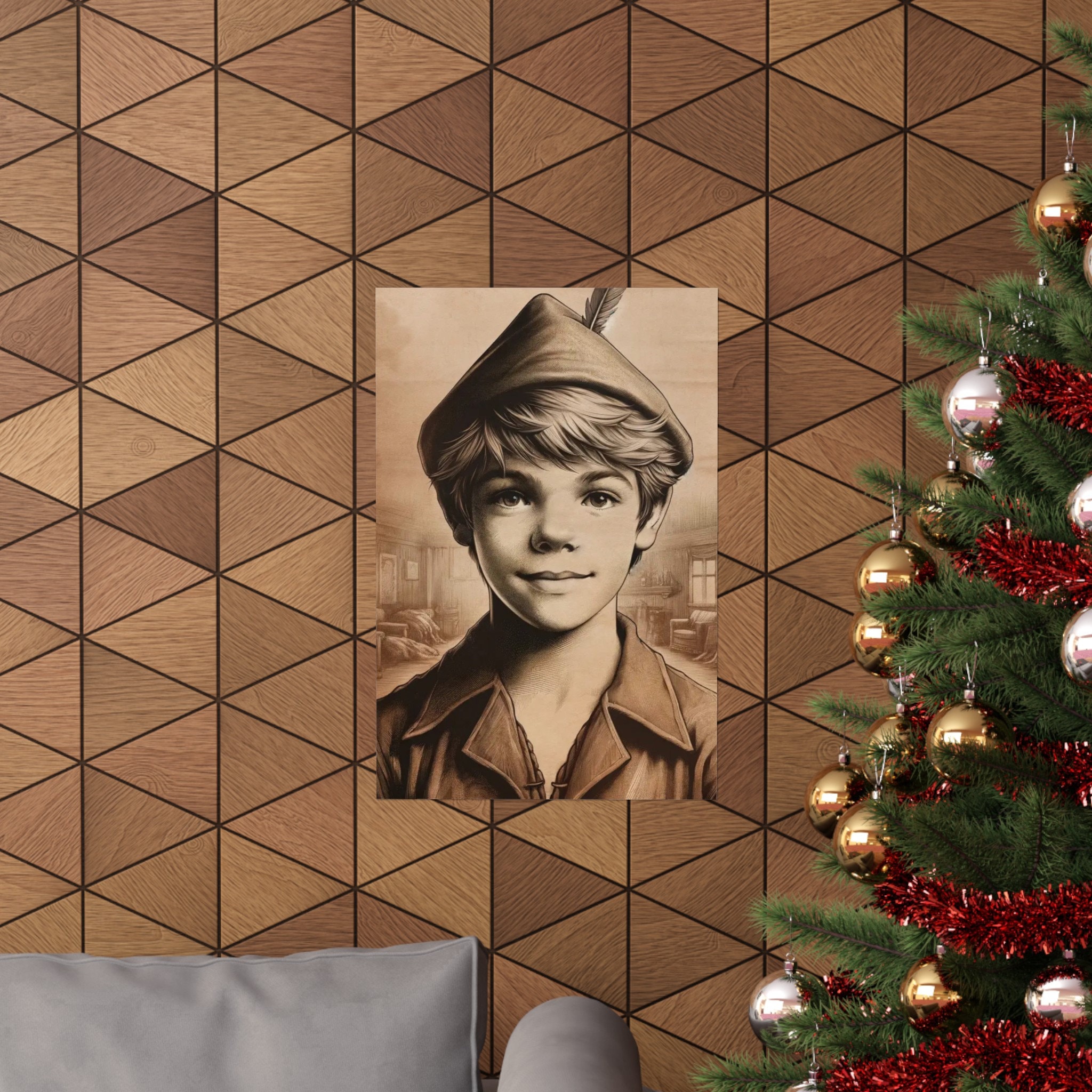 Vintage Style Peter Pan Poster - Etsy