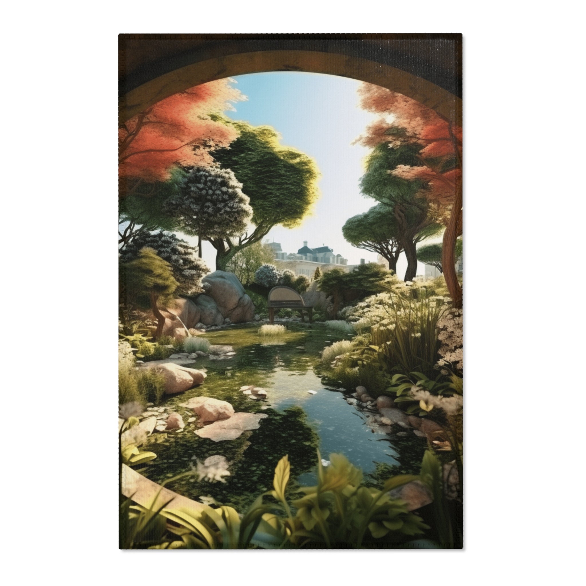 Serene Scenes: Art Designs for Relaxation and Meditation, Tranquil Area ...