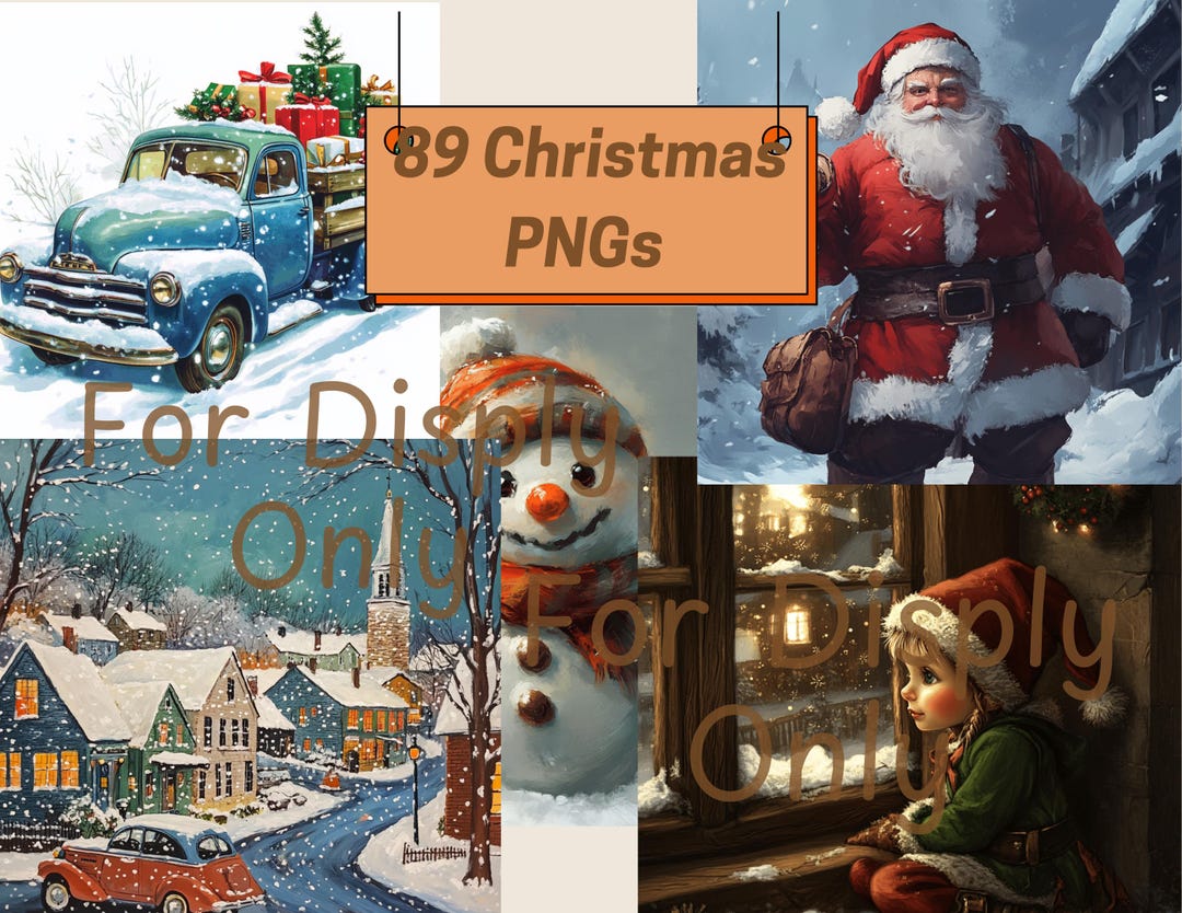 Festive Holiday MEGA Art Pack With Seasonal Designs - Etsy
