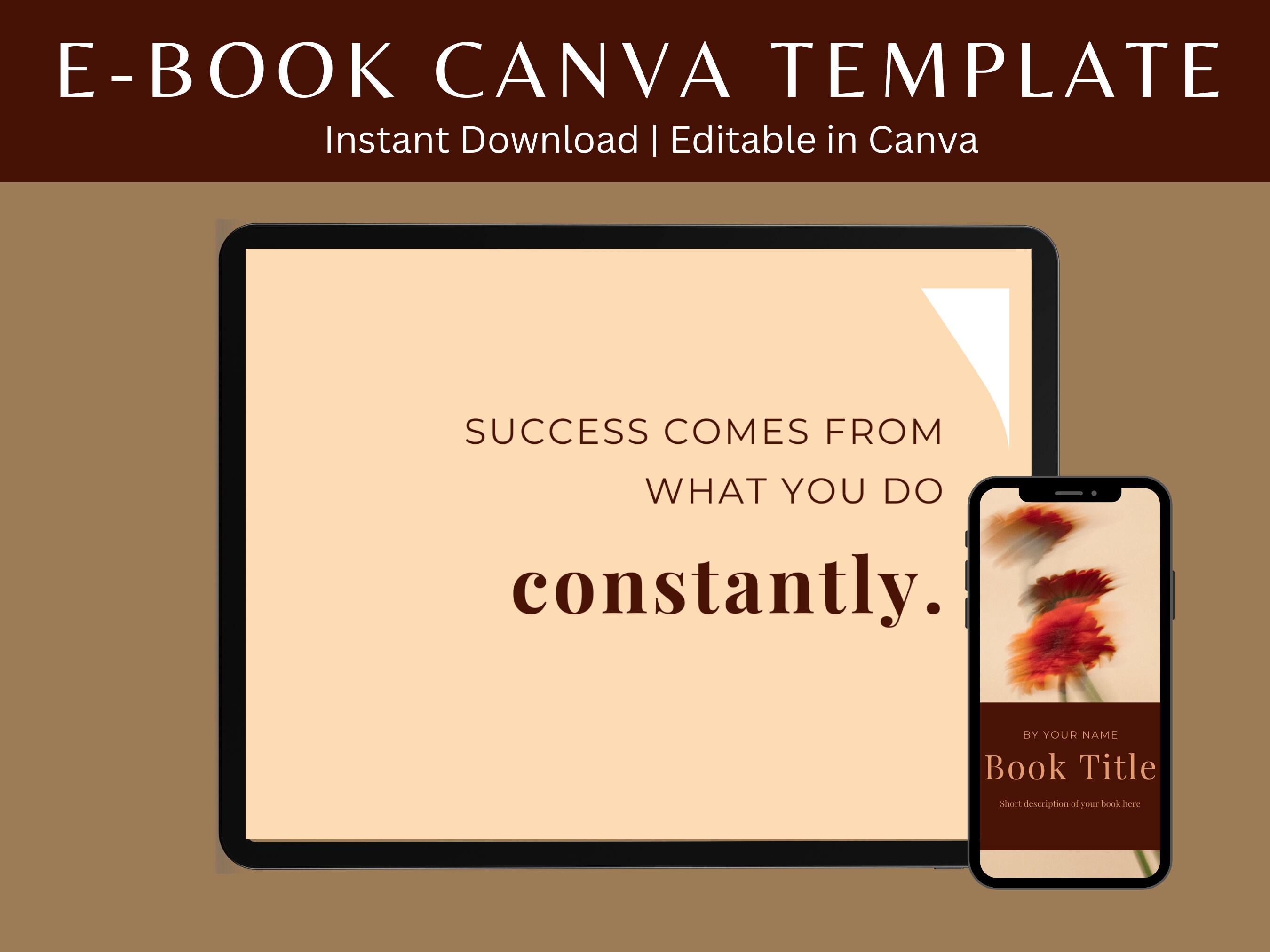 E-book Template, Canva E-book Templates, Business E-bbok Template, Lead ...