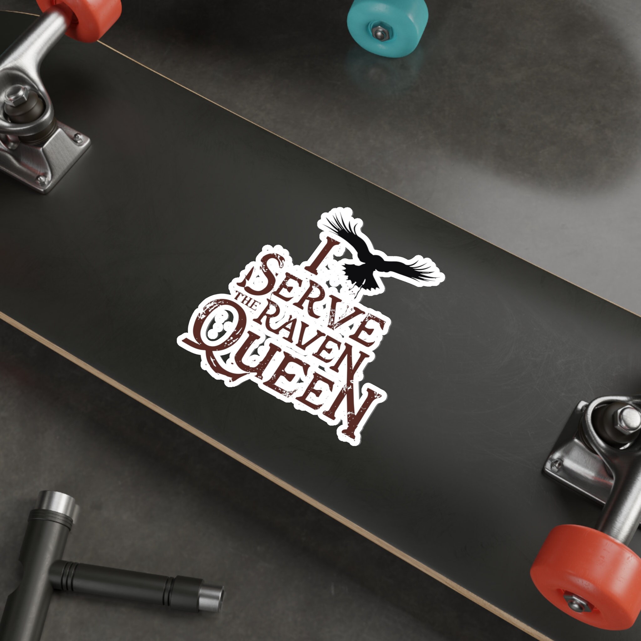 Raven Queen Dungeons & Dragons Sticker Die-cut - Etsy