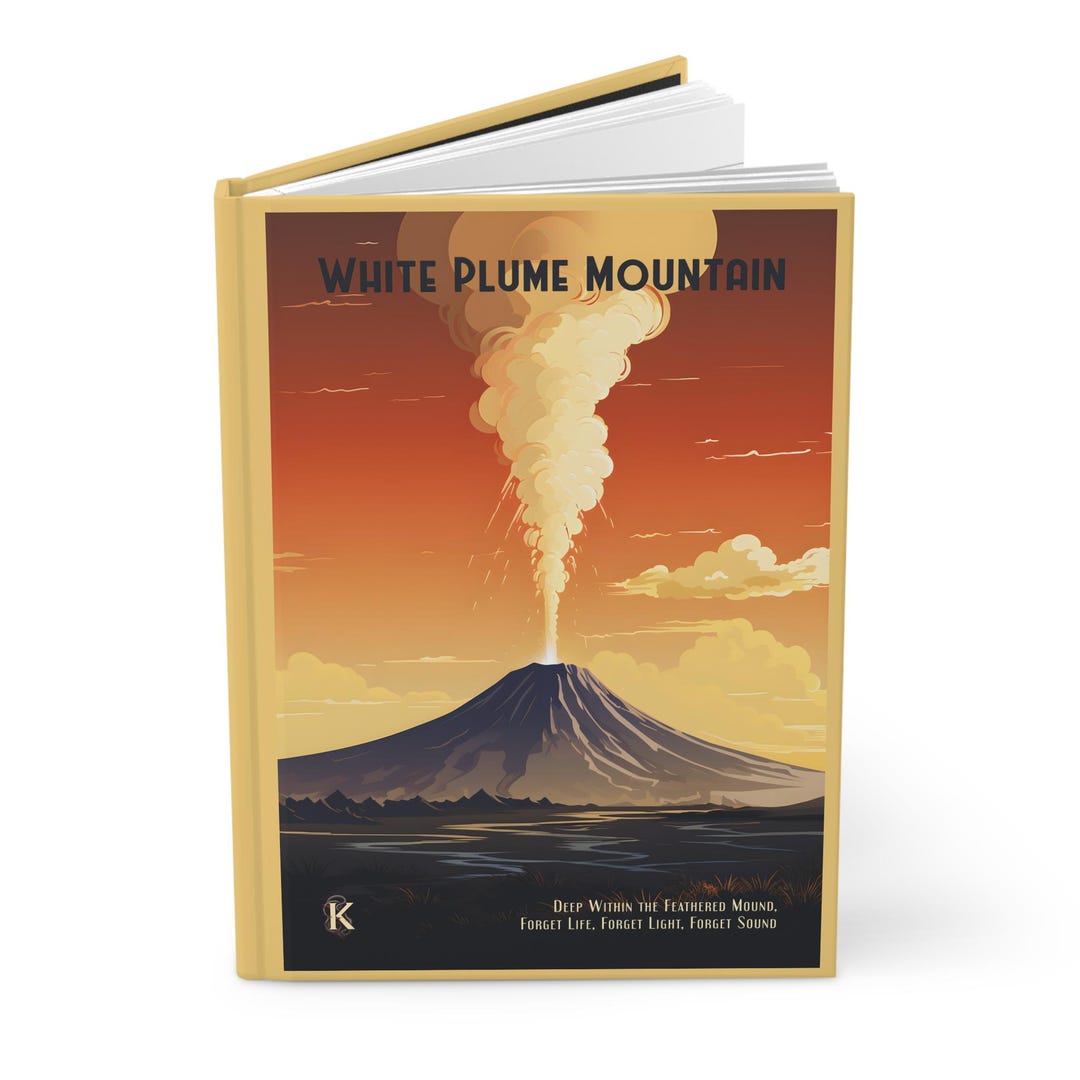 White Plume Mountain Hardcover Journal, Fantasy RPG Campaign Notebook ...