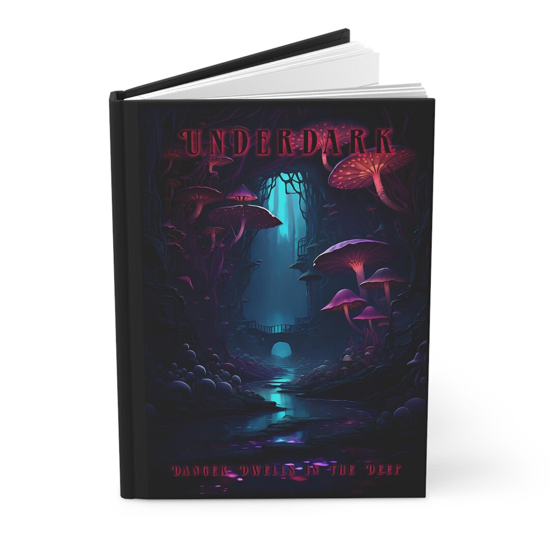 The Underdark Hardcover Journal, Fantasy RPG Campaign Notebook - Etsy