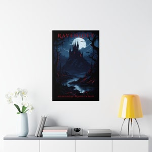 Ravenloft Poster Travel Poster D&D Wall Art Premium Matte Poster - Etsy
