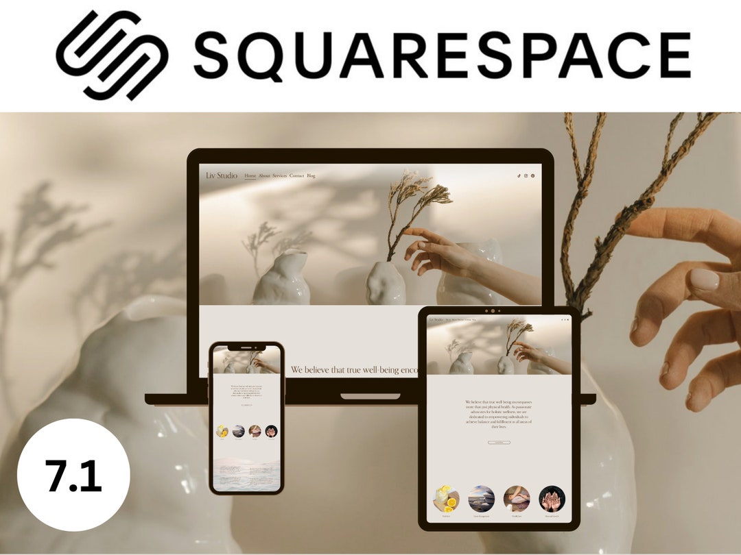Squarespace Website Template, Squarespace Template for Coaching ...