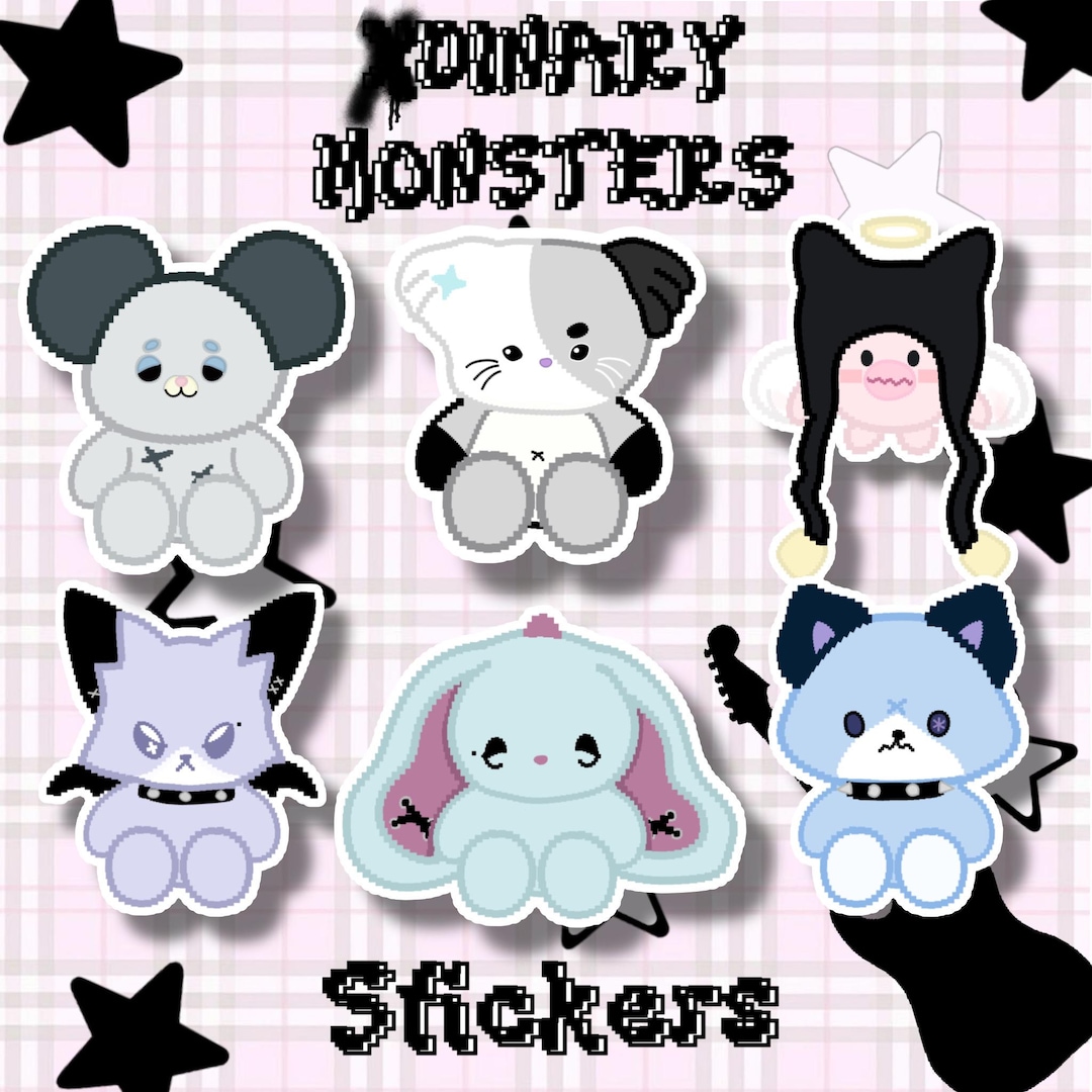 Xdinary Monsters Xdinary Heroes Stickers - Etsy