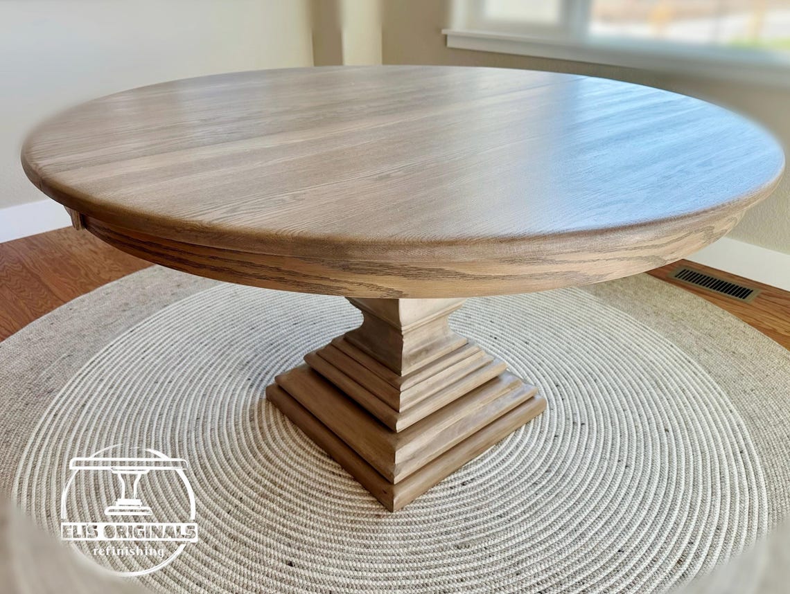 Refinished Round Dining Tables - Etsy