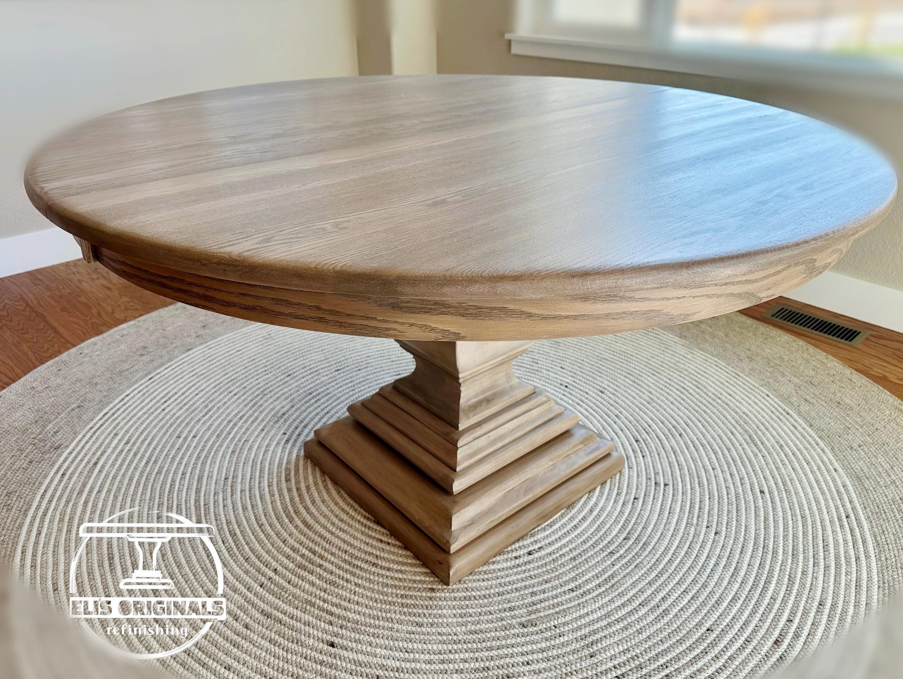 Refinished Round Dining Tables - Etsy