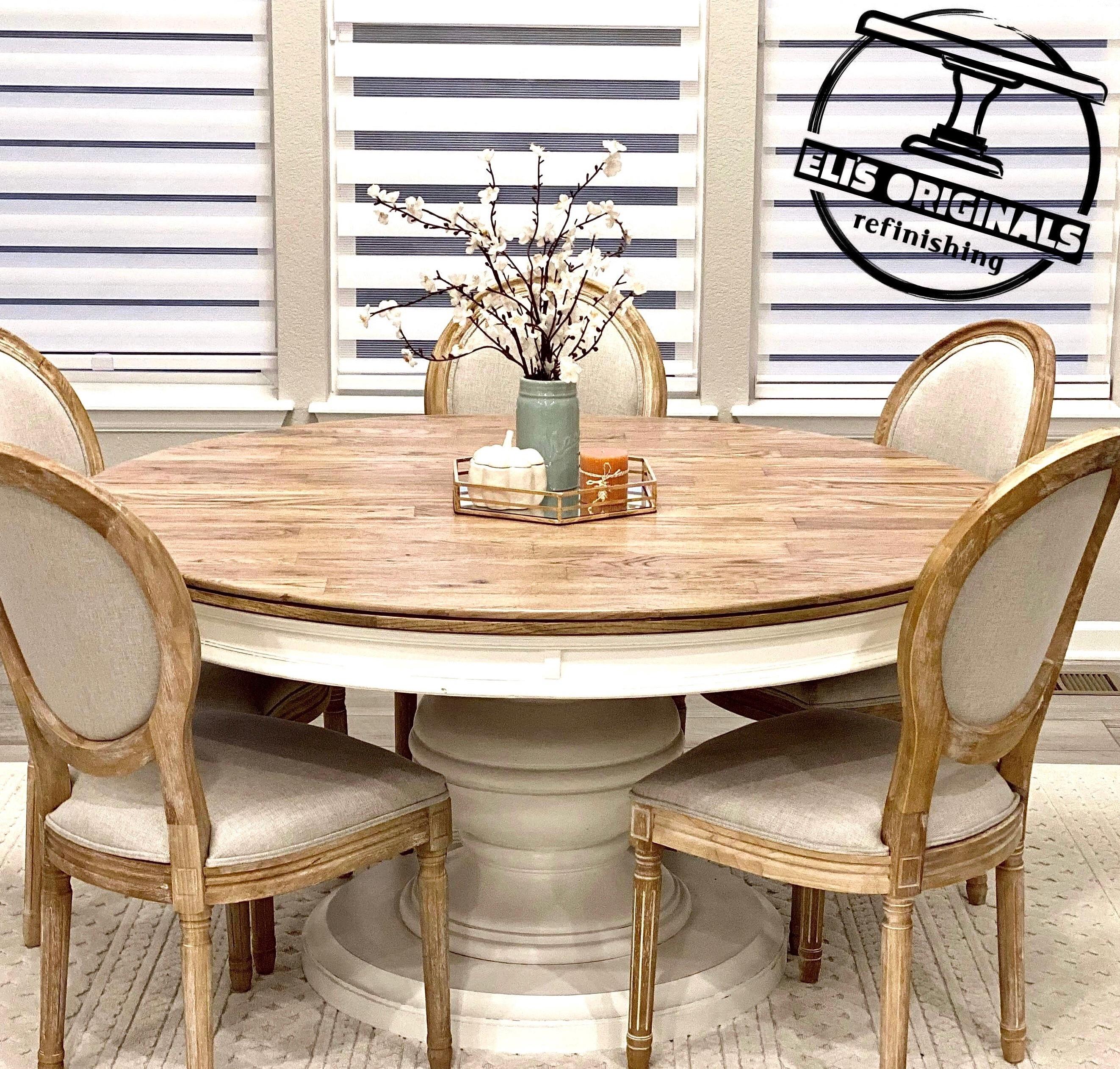 Refinished Round Dining Tables - Etsy