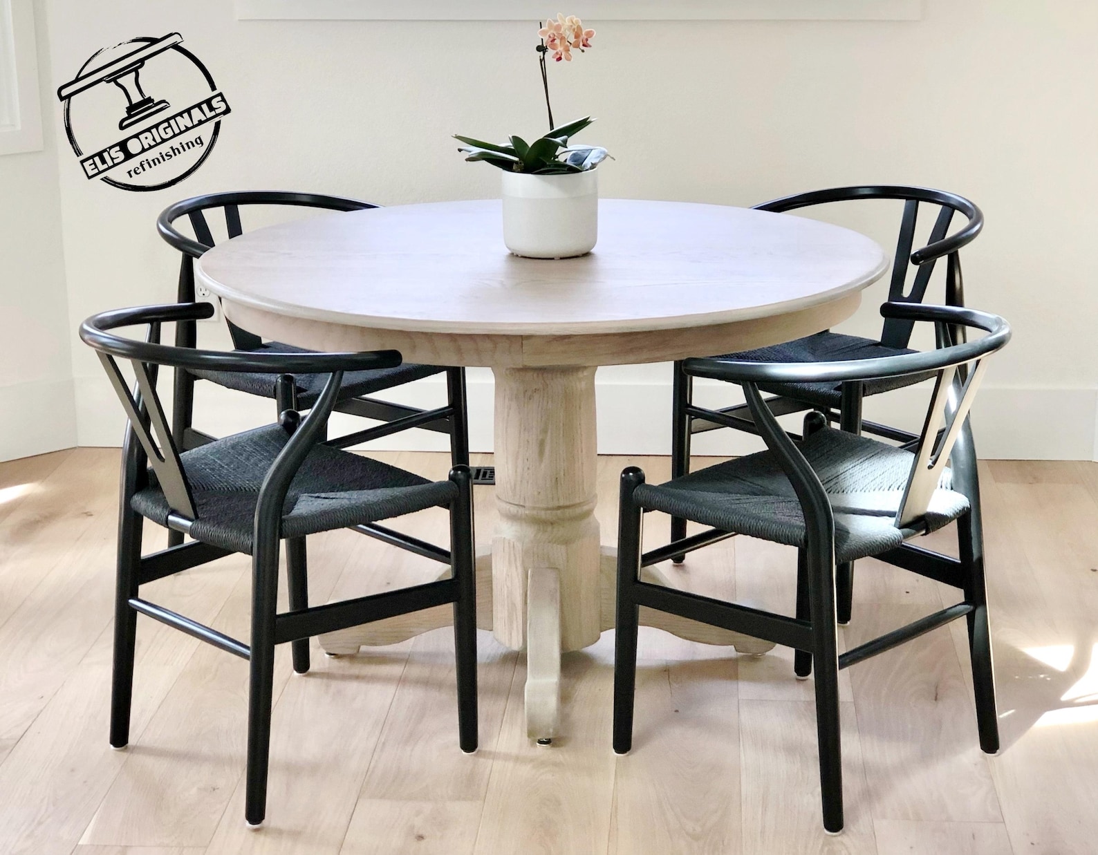 Refinished Round Dining Tables - Etsy