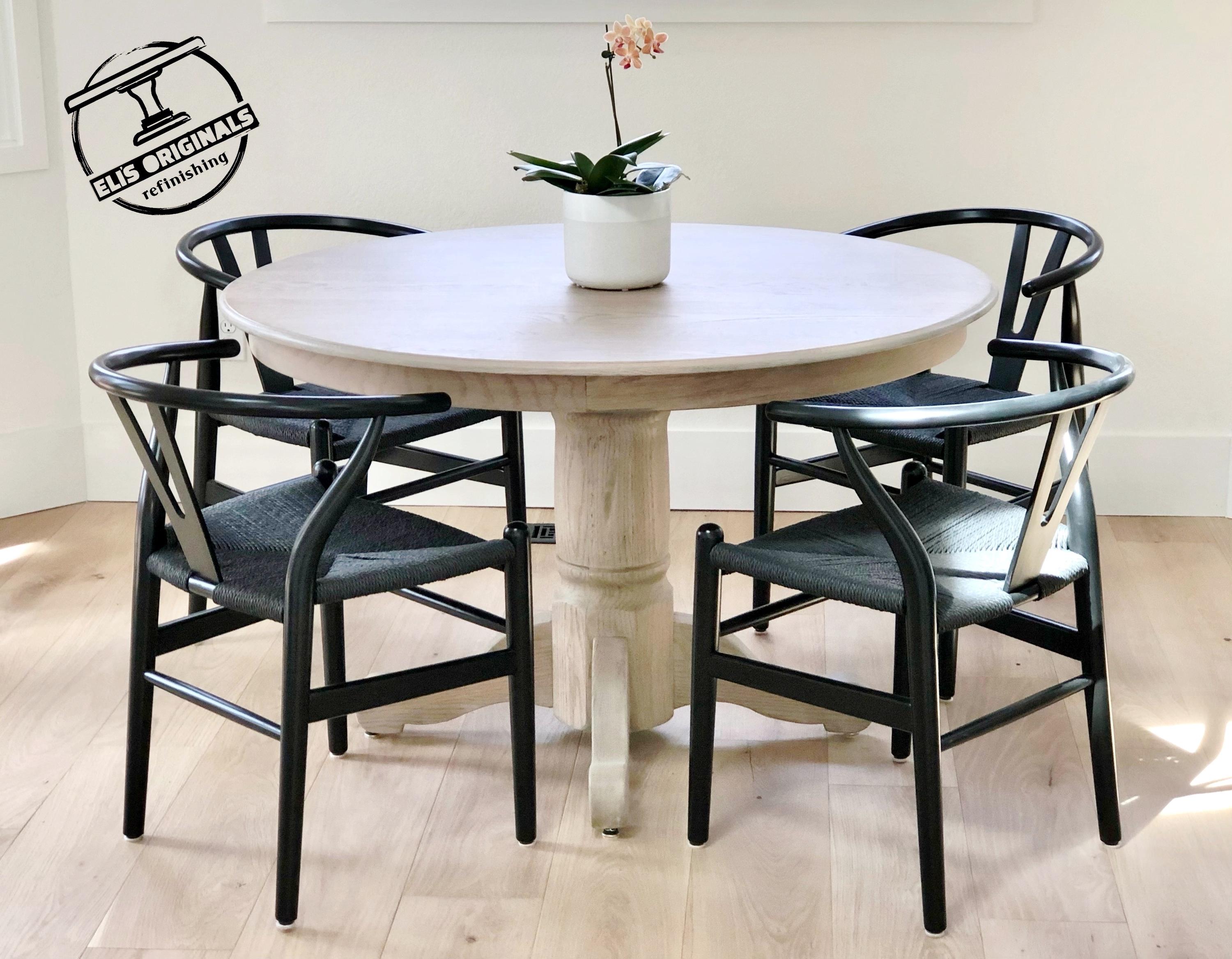 Refinished Round Dining Tables - Etsy
