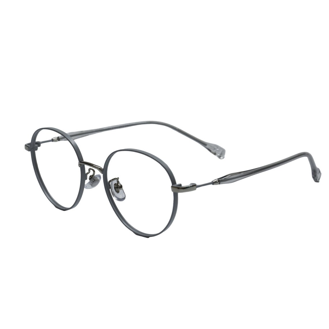 Classic Retro Round Glasses Frame With Non Prescription Or Prescription Lenses Blue Light