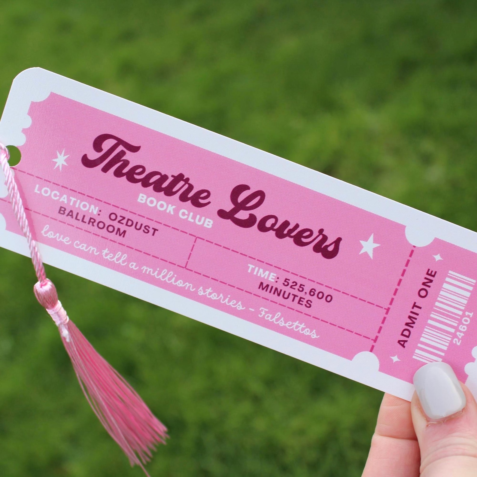 Musical Theatre Inspired Bookmark - Theatre Lovers - Etsy