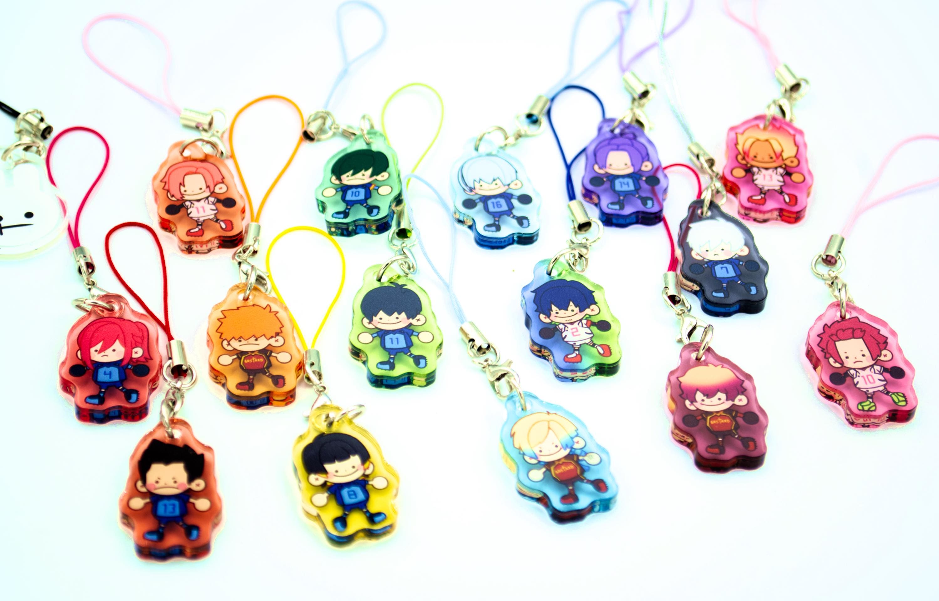 Blue Lock Little Guy Charms - Etsy