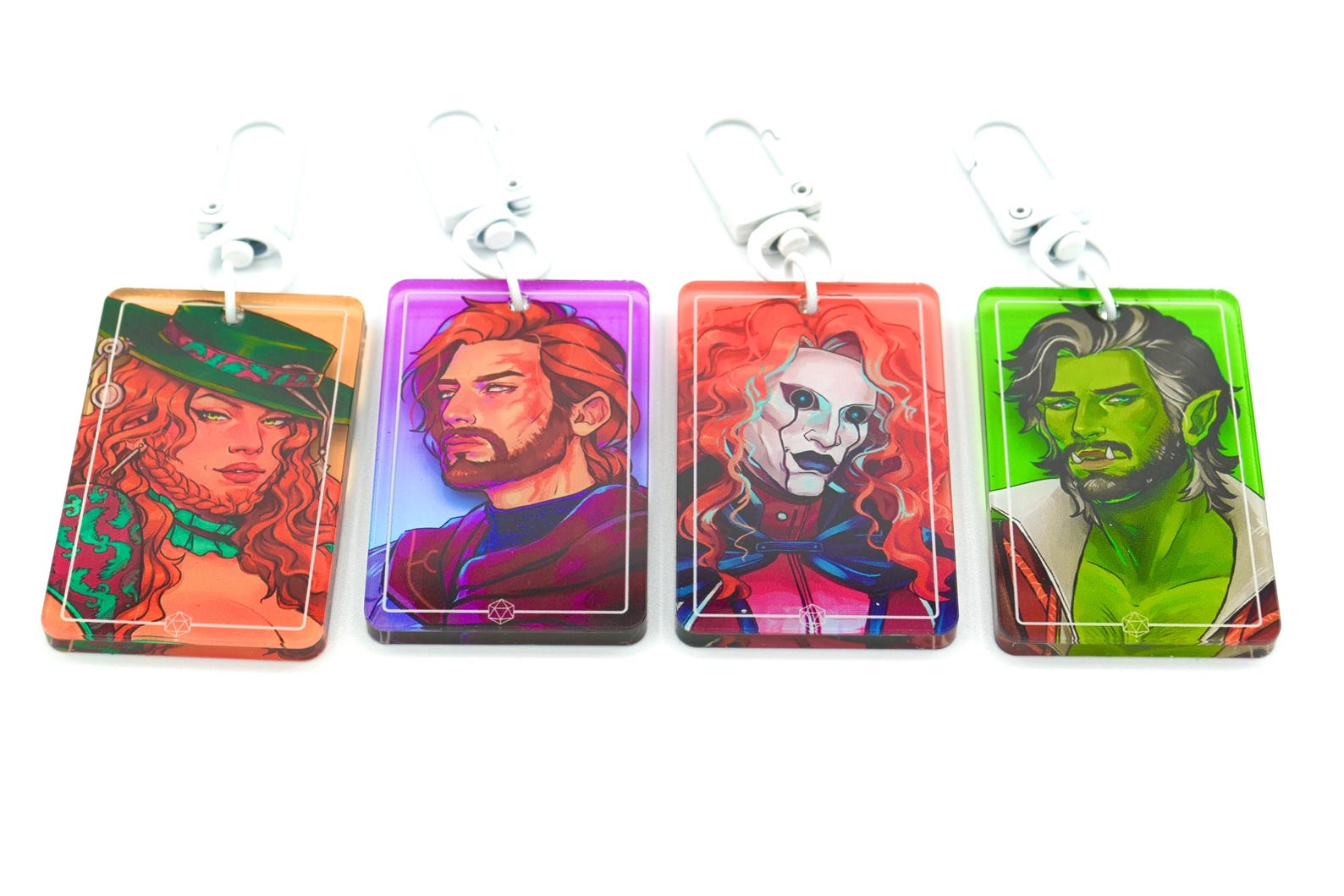 Critical Role Campaign 4 Portrait Keychains - Etsy