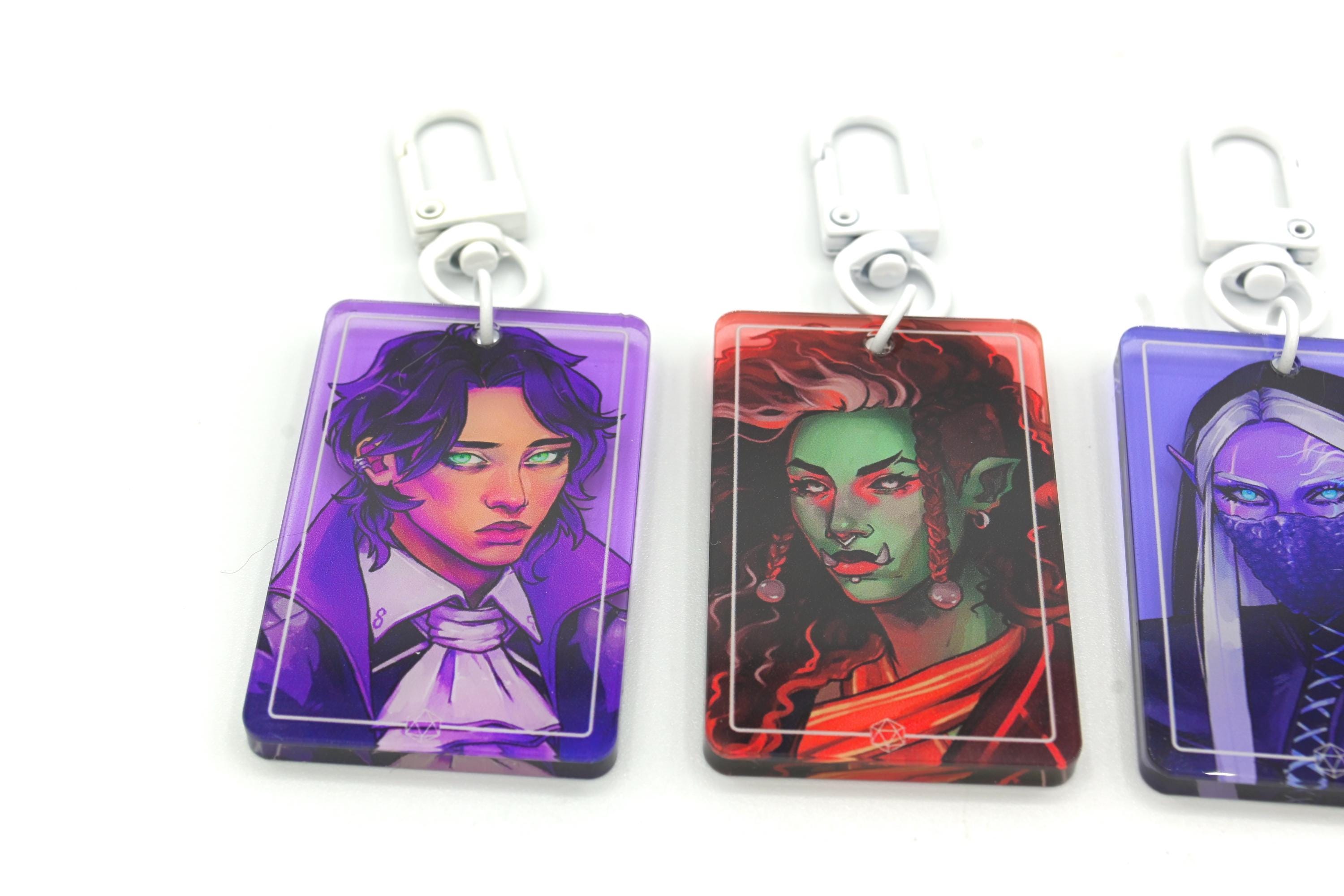 Critical Role Campaign 4 Portrait Keychains - Etsy