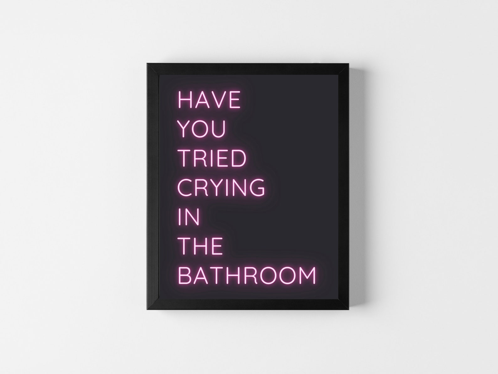 Bathroom Wall Art Prints College Bathroom Prints Funny Bathroom Signs ...