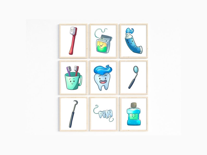 Dental Office Decor Dental Office Wall Art Dental Student Gift Dental ...