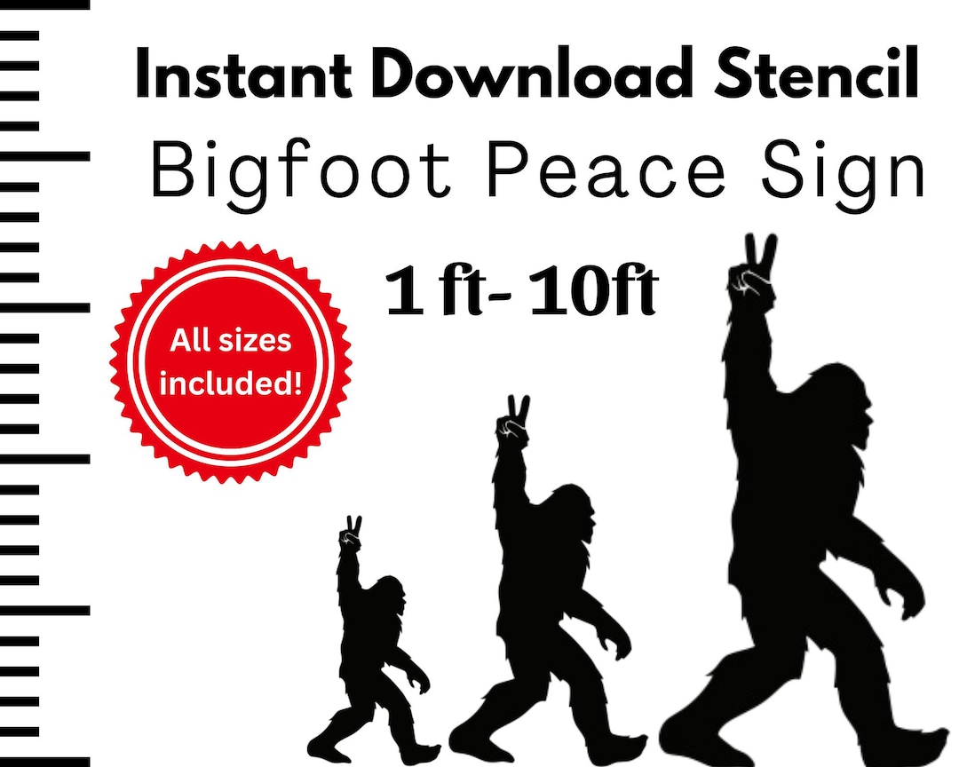 Bigfoot Yard Display Backyard Flare Wooded Camp Sign Wooden Bigfoot ...