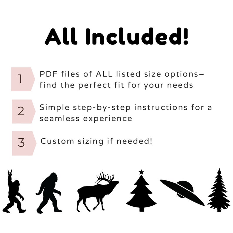 Life Size Bigfoot Pattern Bigfoot Yard Display Wooden Bigfoot Cutout ...