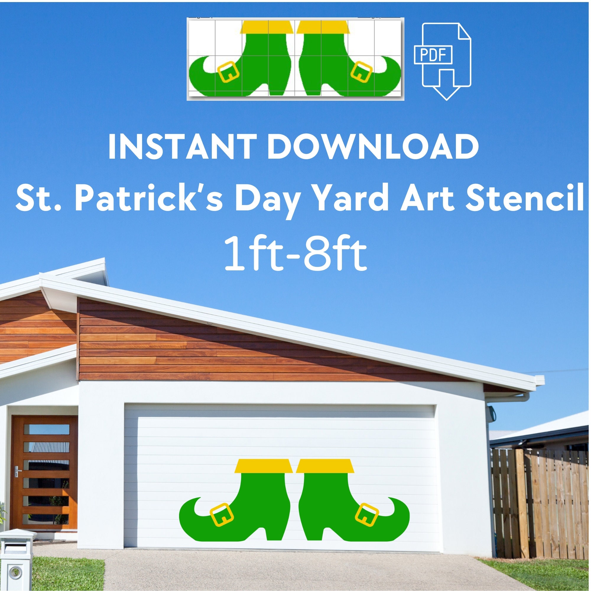 St Patricks Day Cutout St. Patricks Day Yard Art Decor St Patricks Day ...