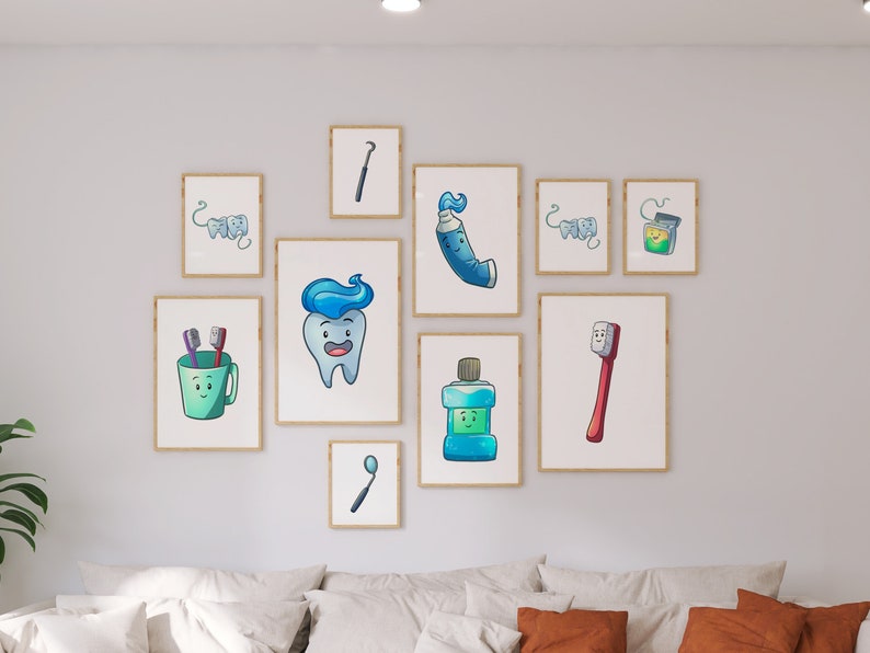Dental Office Decor Dental Office Wall Art Dental Student Gift Dental ...