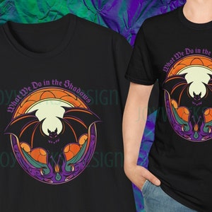 WWDITS Glowing Bat Wings Full Moon Shirt, Nando Nadja Laszlo Colin ...