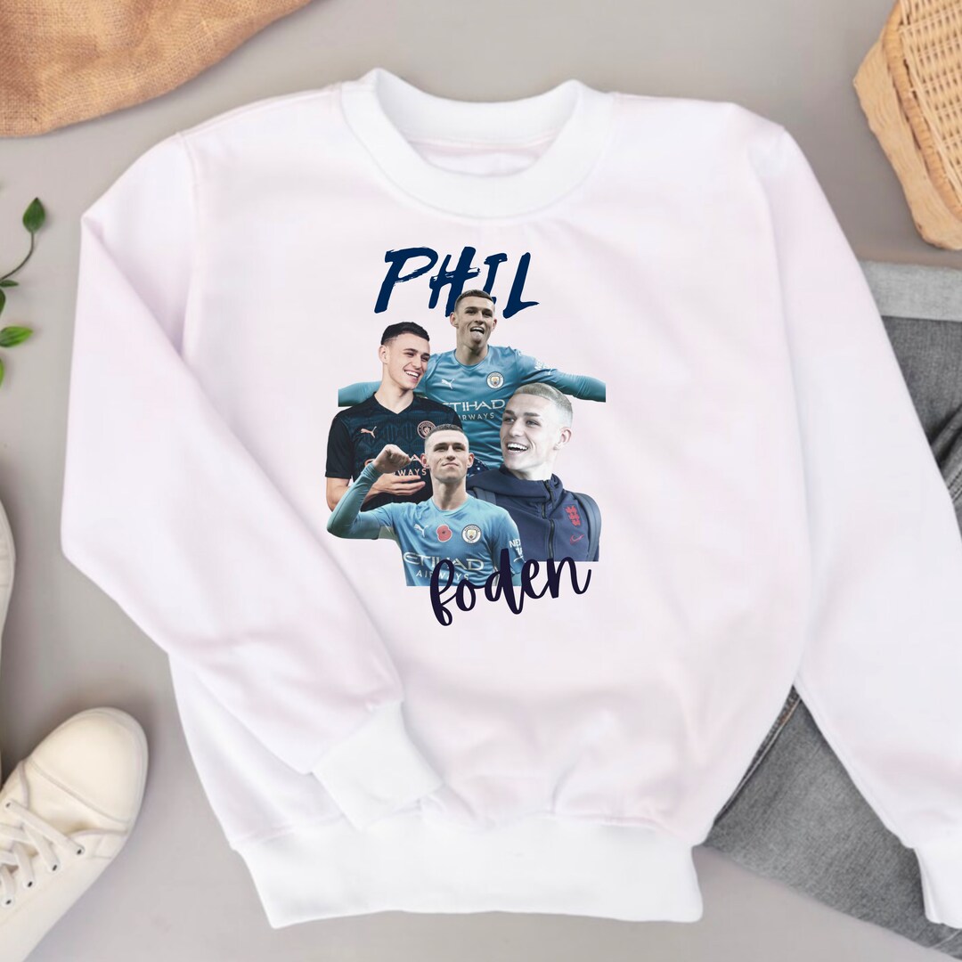 Phil Foden Homage Sweater Phil Foden Gift Phil Foden Print - Etsy