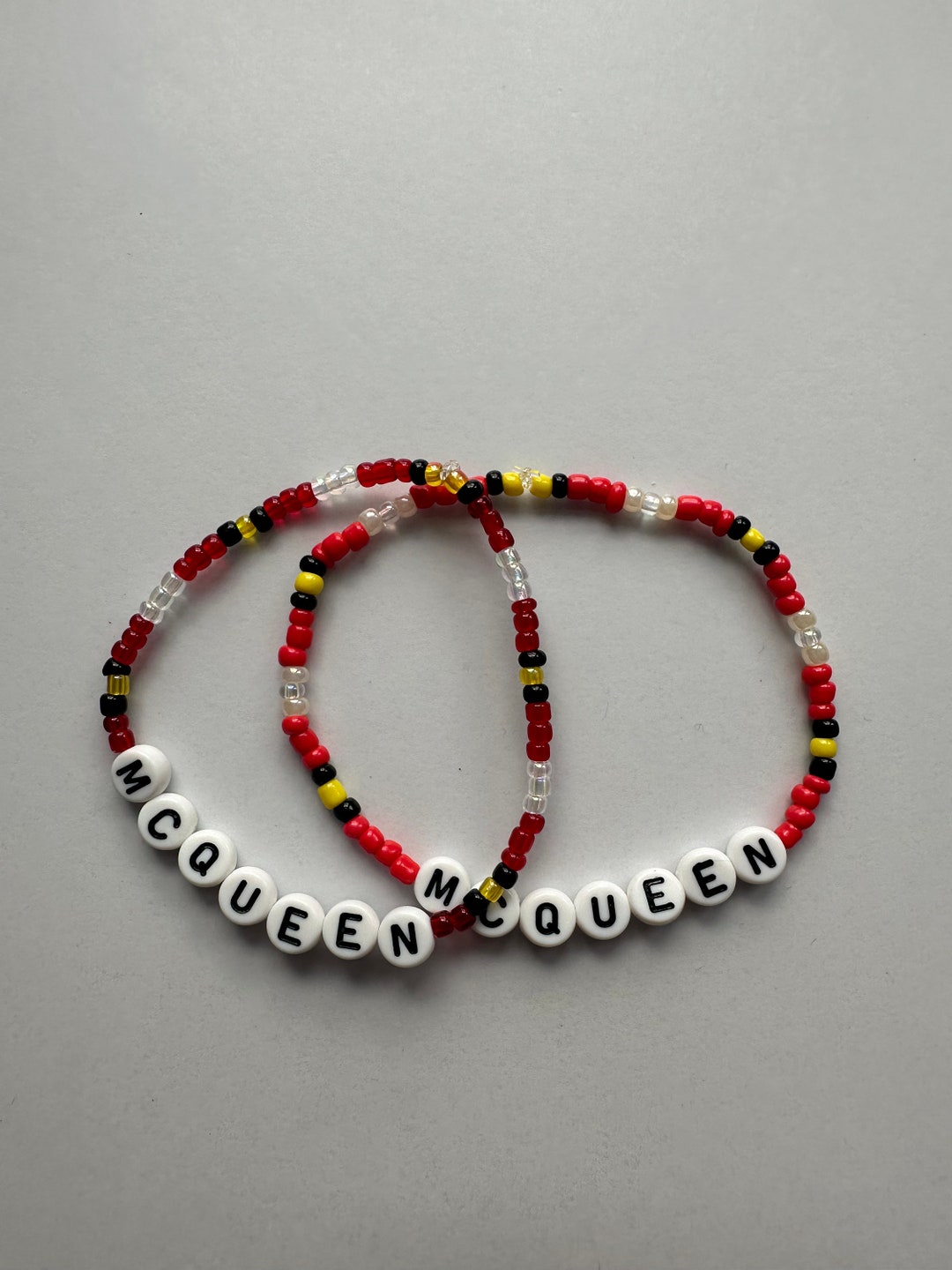 Cars Lightning Mcqueen Inspired Bracelets, Lightning Mcqueen, Disney ...