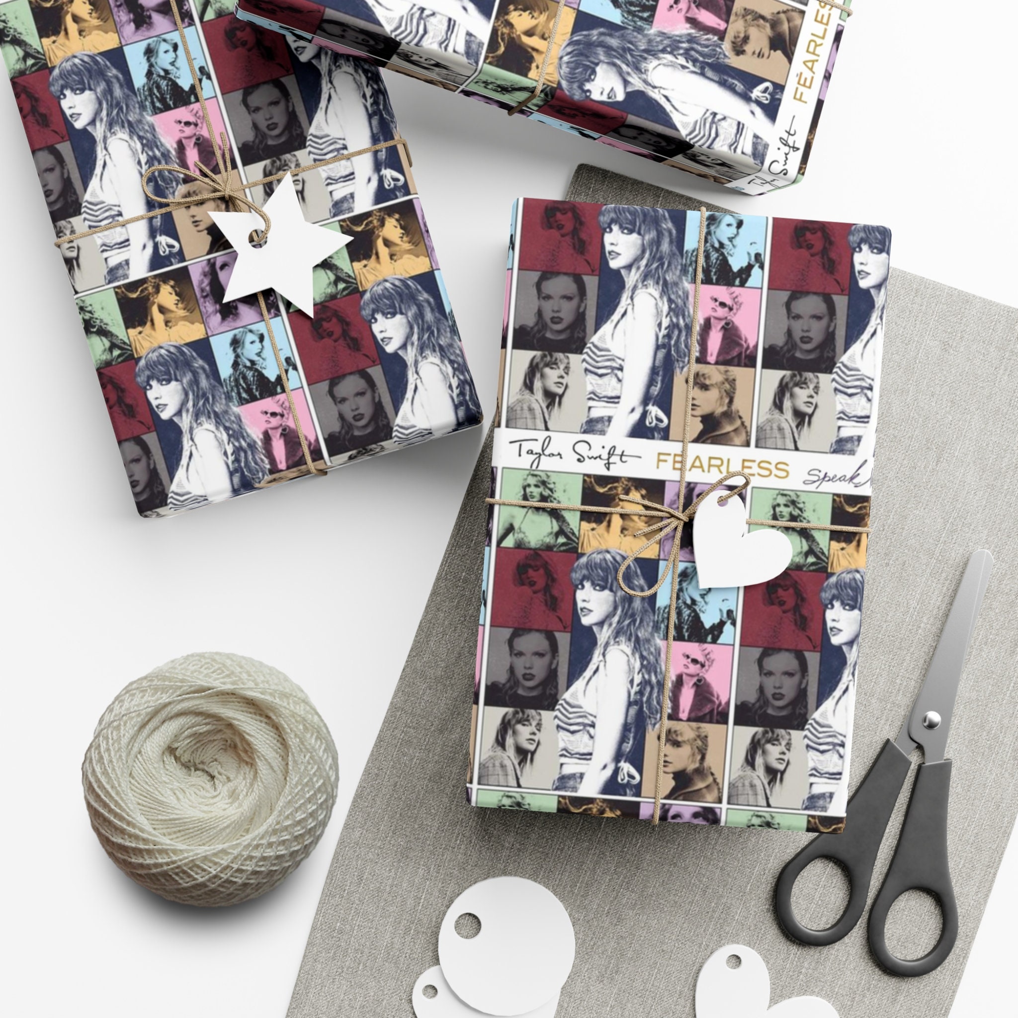 The Eras Tour Taylor Wrapping Paper, Taylor Birthday Wrapping Paper ...
