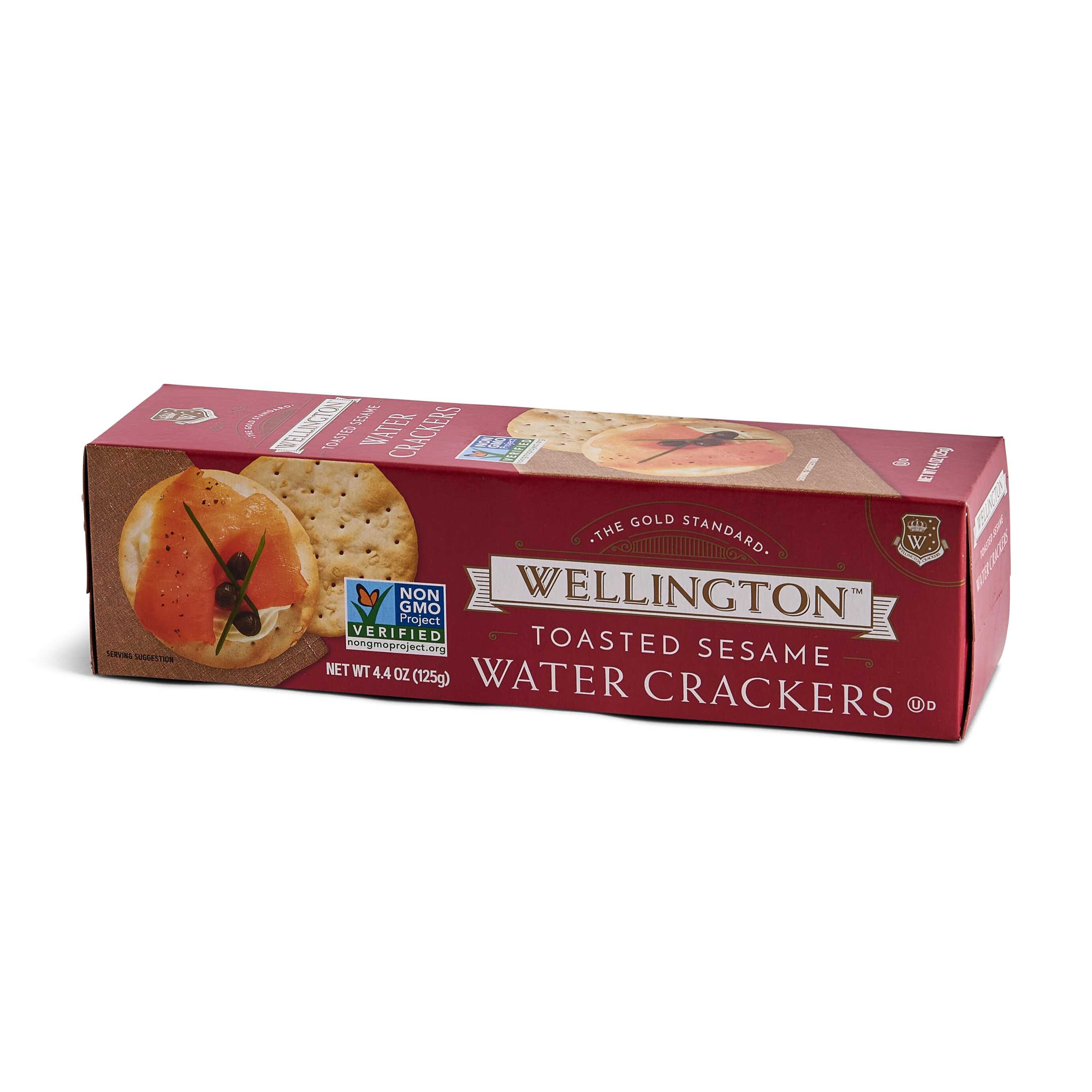 Wellington Toasted Sesame Water Crackers - Etsy