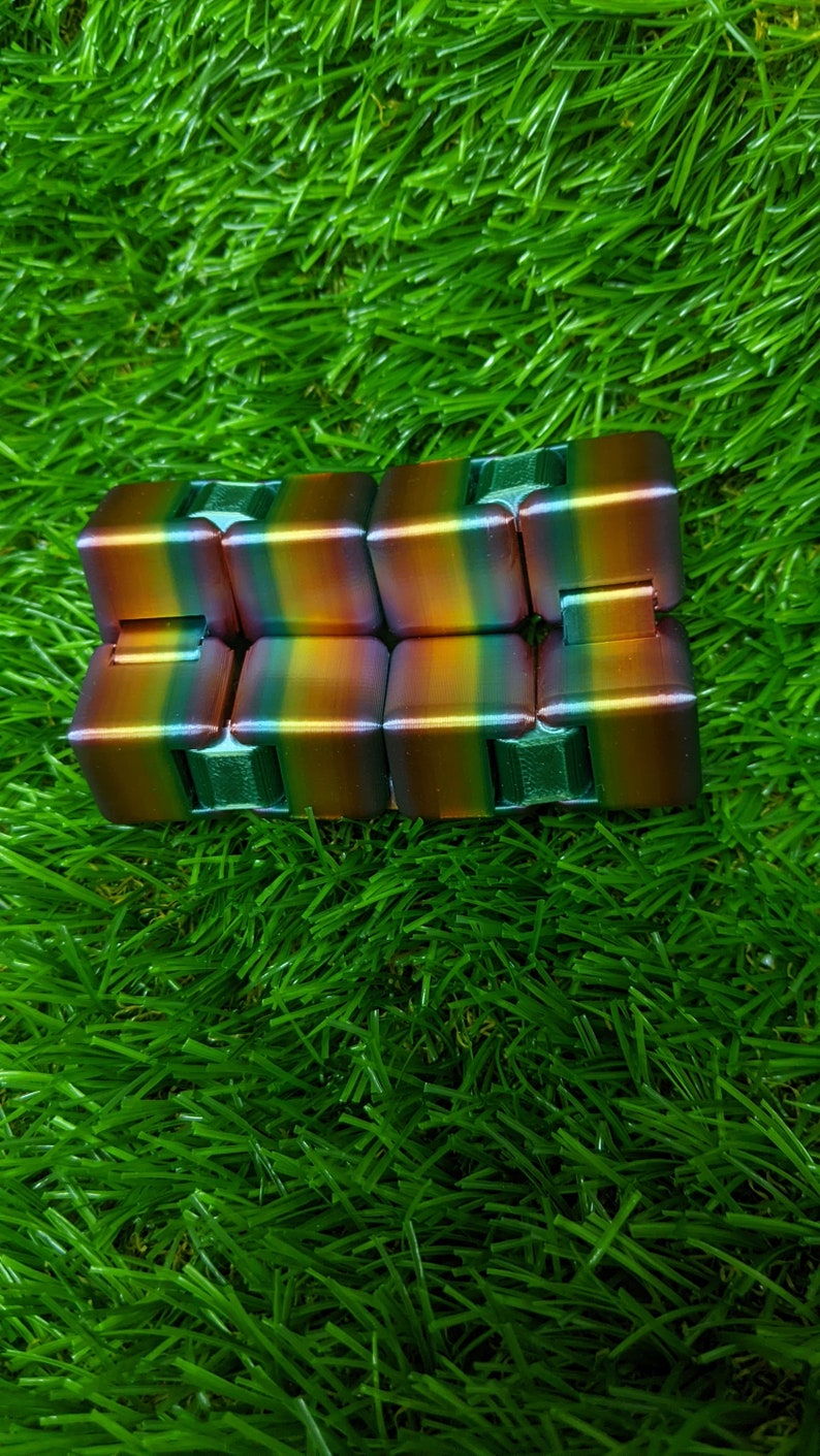 Custom 3D Printed Infinite Fold Cube - Etsy