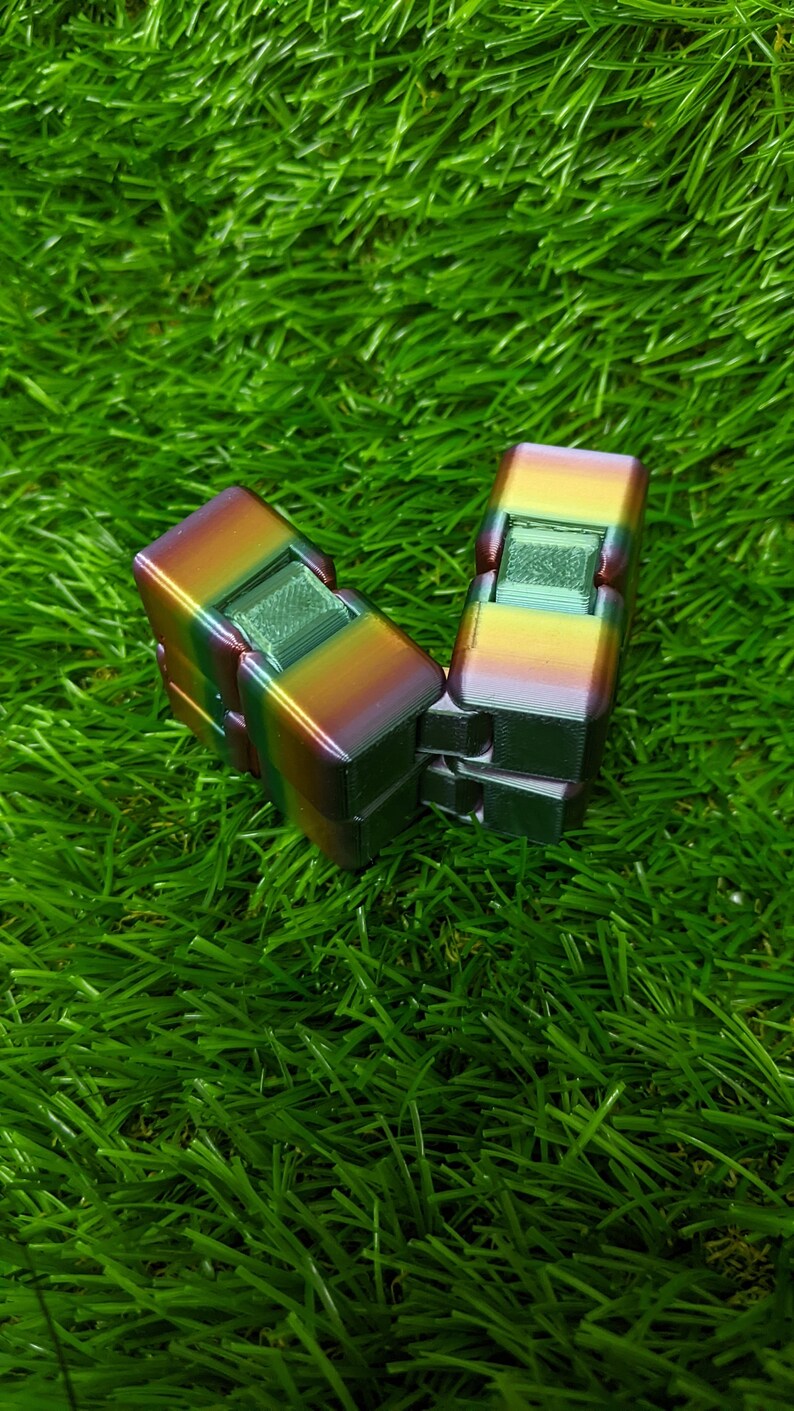 Custom 3D Printed Infinite Fold Cube - Etsy