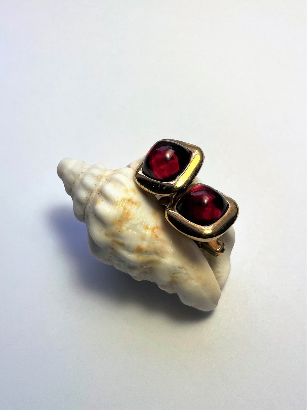 Anson Jewelers 1940s Vintage Red Cufflinks - Etsy