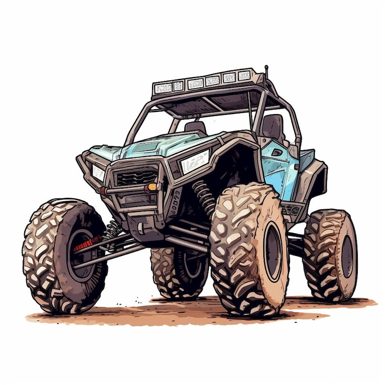 The ATV - UTV - SXS Coloring Book - Etsy
