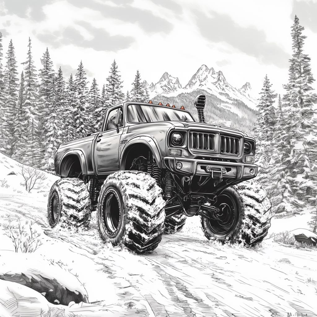 Monster Truck Madness - Etsy