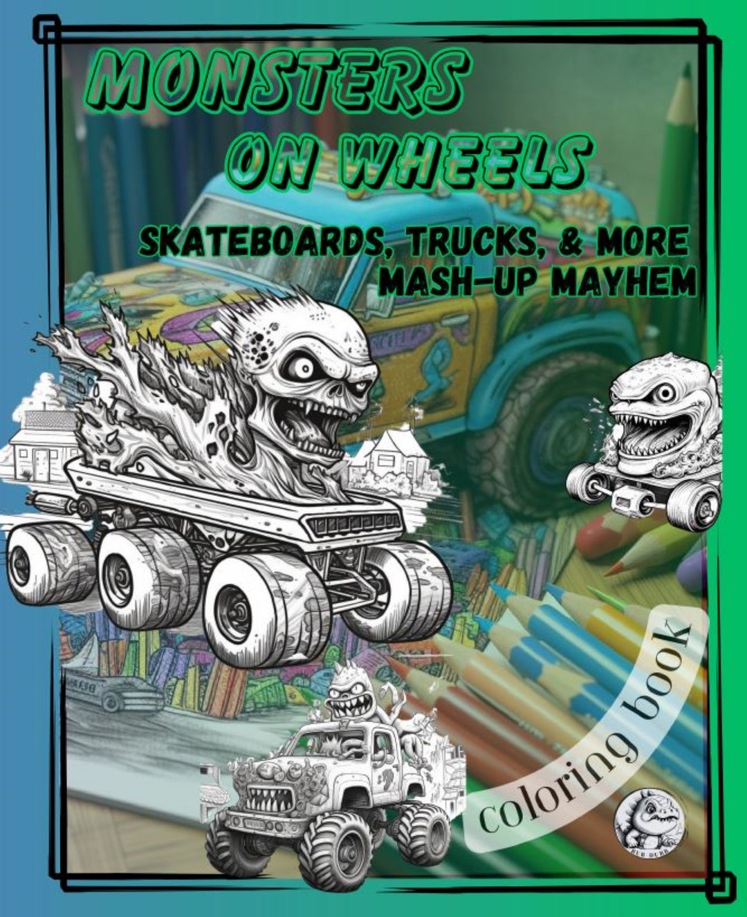 MONSTERS ON WHEELS - Etsy
