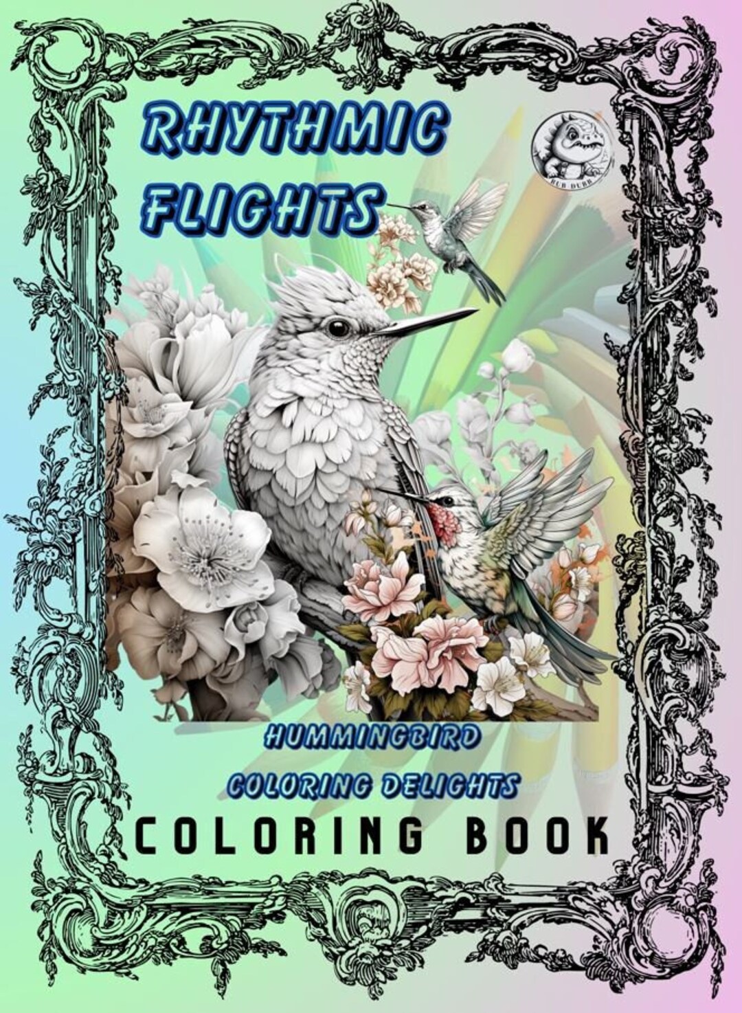 Rhythmic Flights: Hummingbird Coloring Delights - Coloring Book - Etsy