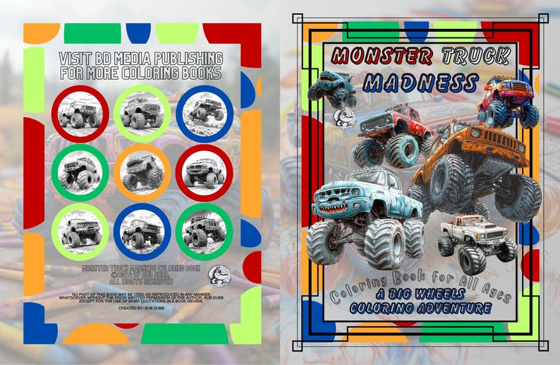 Monster Truck Madness - Etsy
