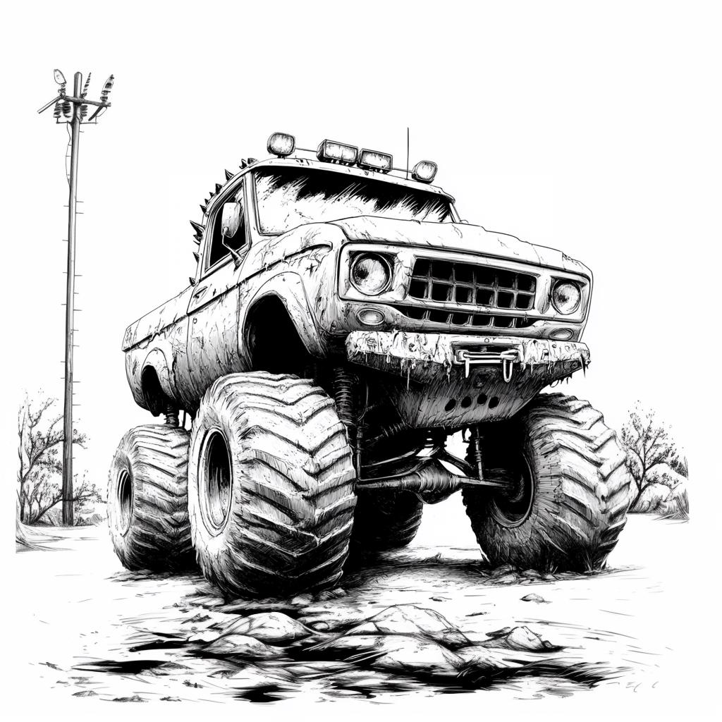 Monster Truck Madness - Etsy