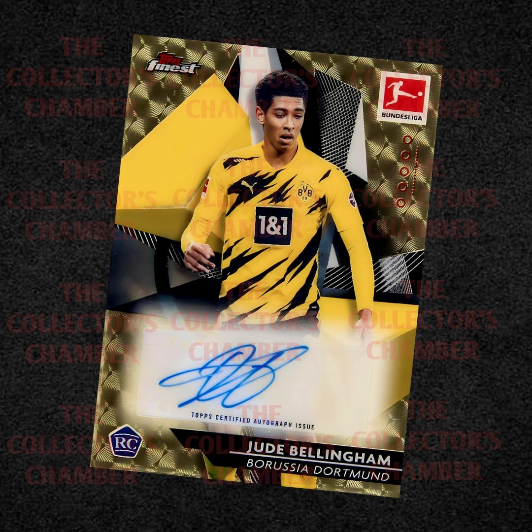 Jude Bellingham 2020-21 Topp Finest Rookie Auto Bundesliga - Etsy