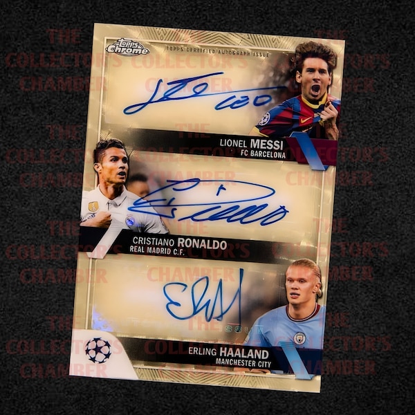 Ronaldo Auto Card - Etsy