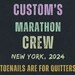 Custom Marathon Support Crew Shirt, 26.2 Tshirt, Supporter Team Group ...