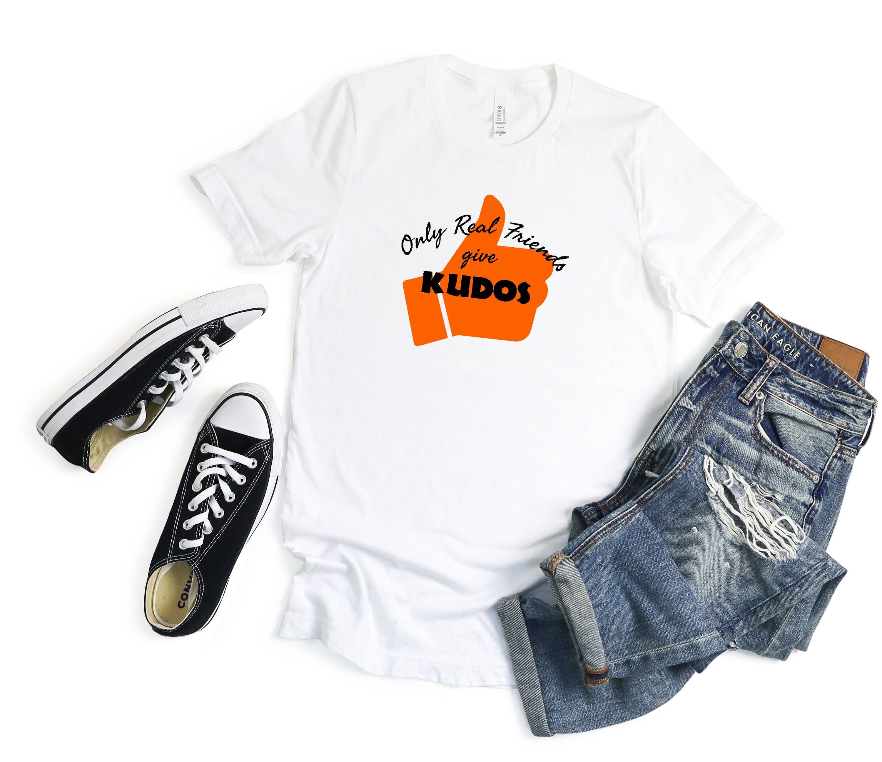 Only Real Friends Give Kudos, Strava Gift, Cute Athlete Tshirt, Running ...