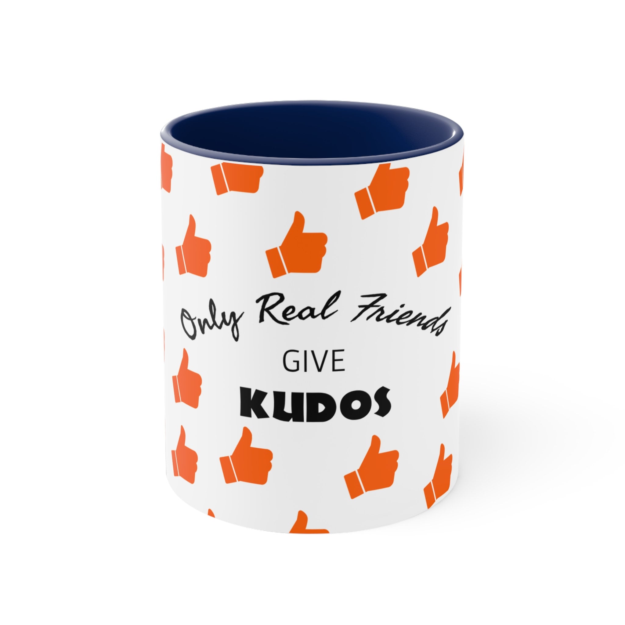 Real Friends Kudos Coffee Mug, Cute Strava Gift for Athlete, Gift for ...