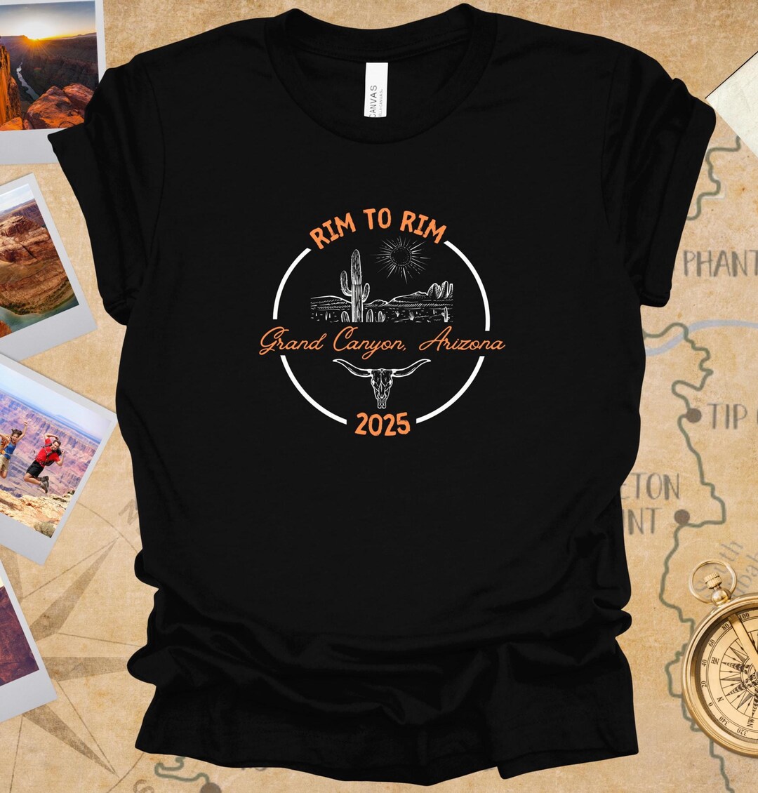Rim to Rim Grand Canyon Tshirt, R2R, R2R T-shirt, R2R Souvenir Tee ...