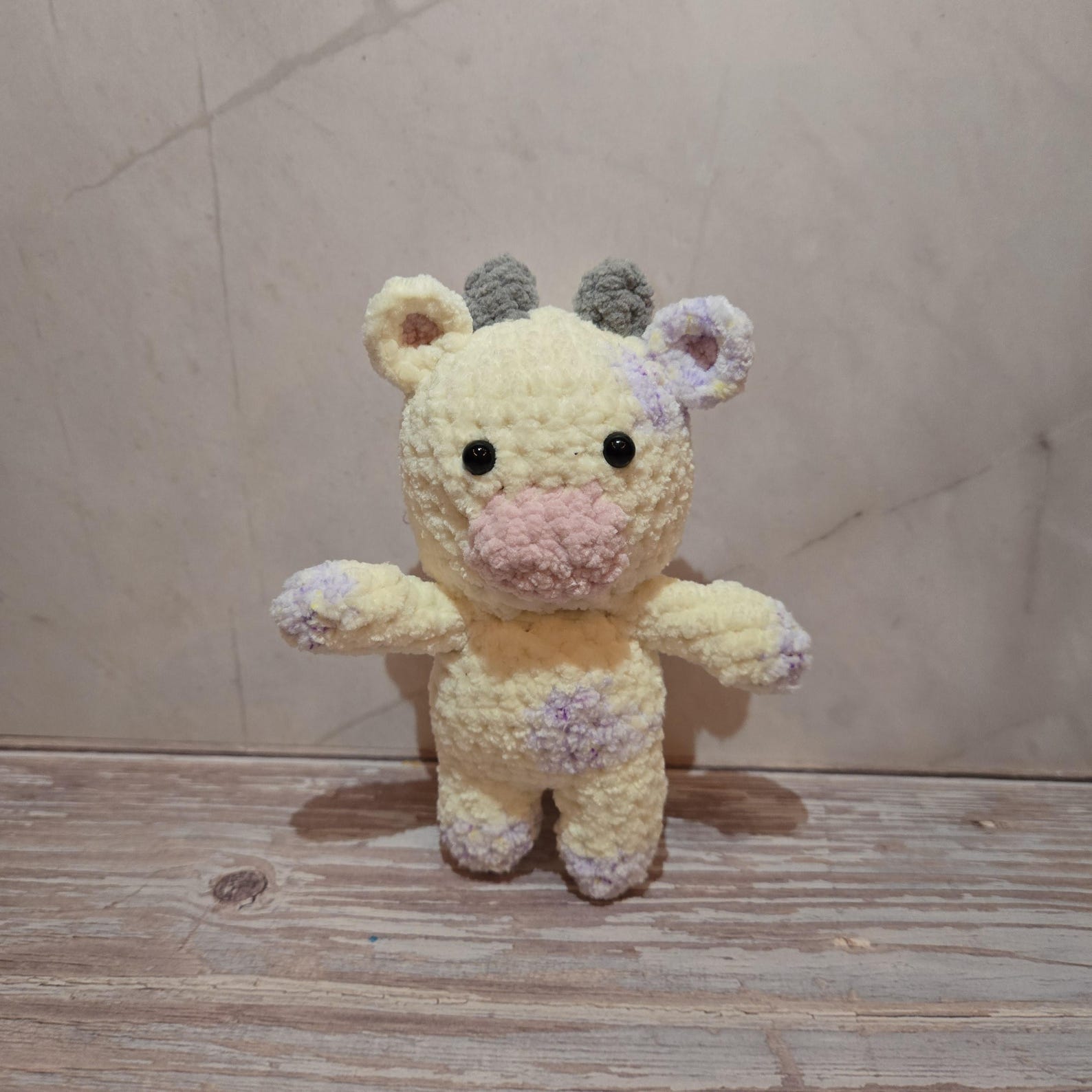 Mini Cow Plushie - Etsy