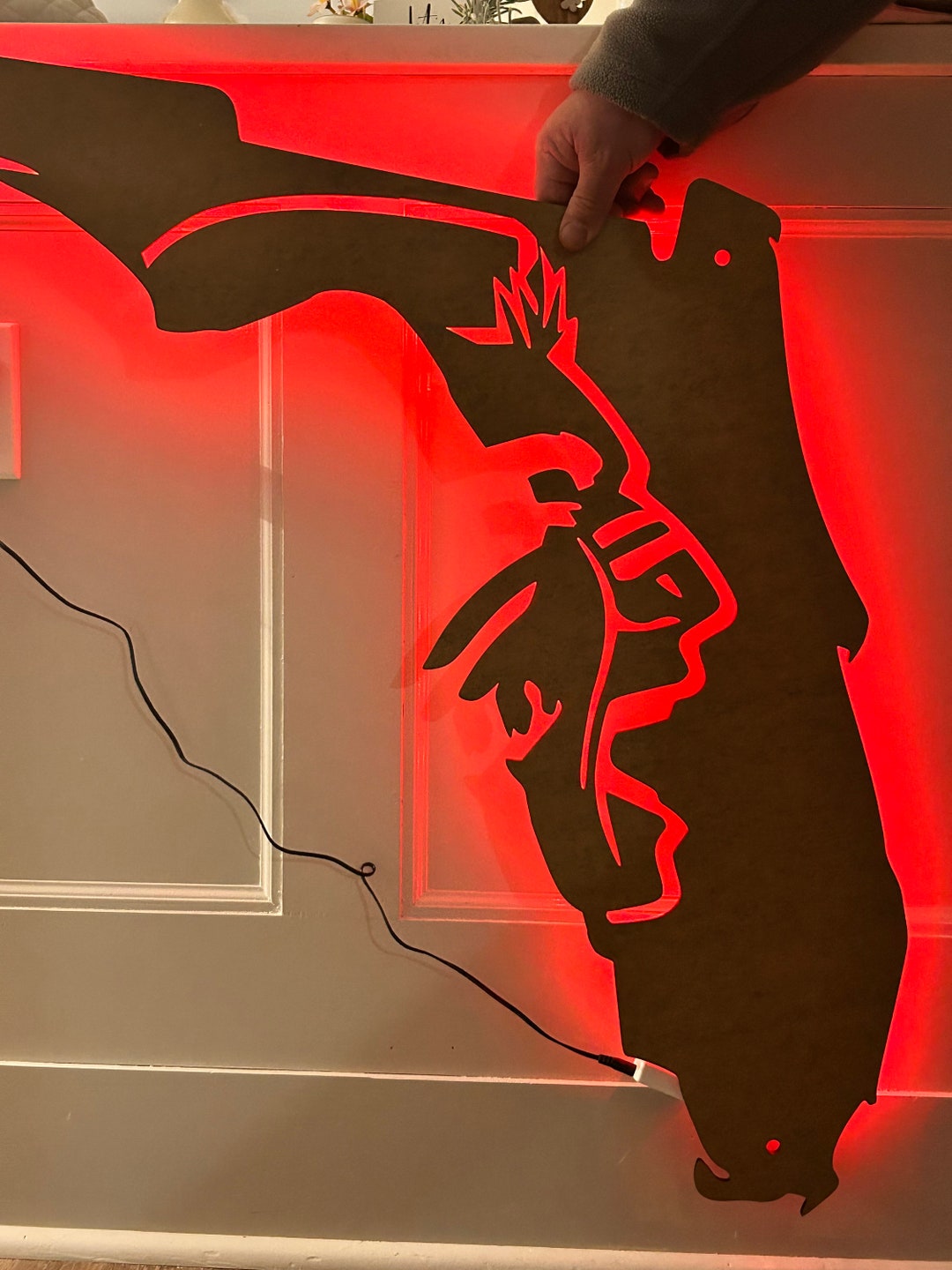 Lighted Acrylic Florida Seminole Sign - Etsy
